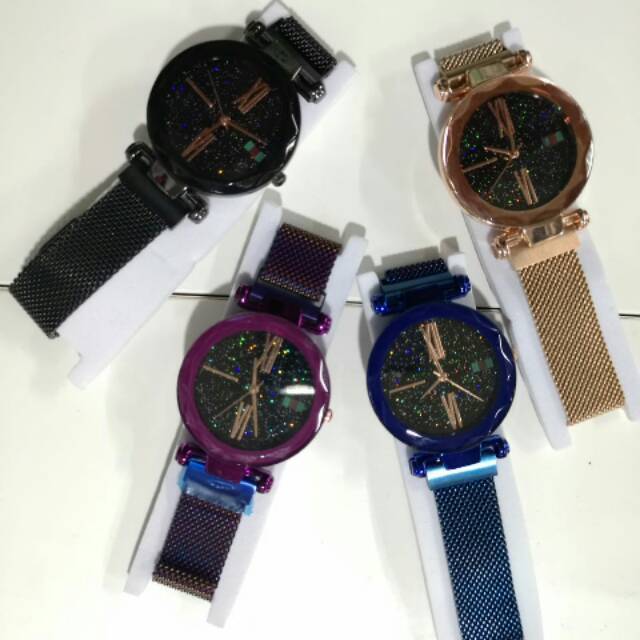 Jual Jam tangan polos magnet | Shopee Indonesia