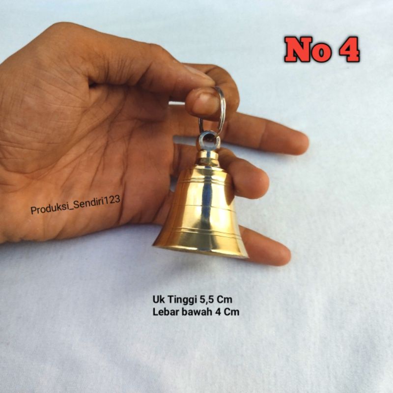 Jual Lonceng kuningan bell pintu Lonceng pagar Bahan kuningan bonus ...