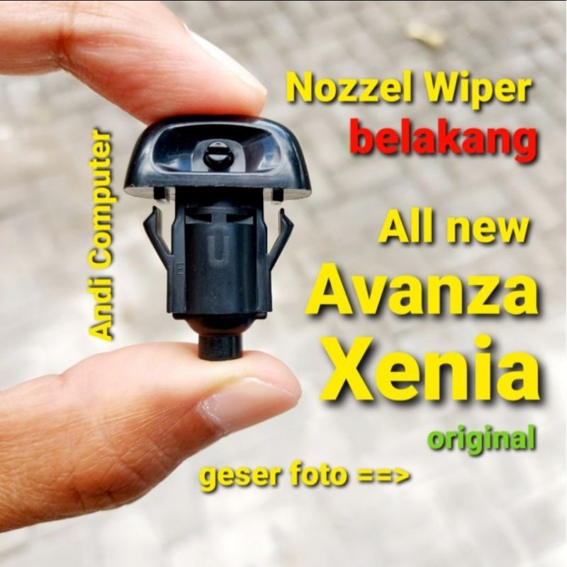 Jual Nozzel Nosel Semprotan Air Wiper All new Avanza Xenia Belakang ...