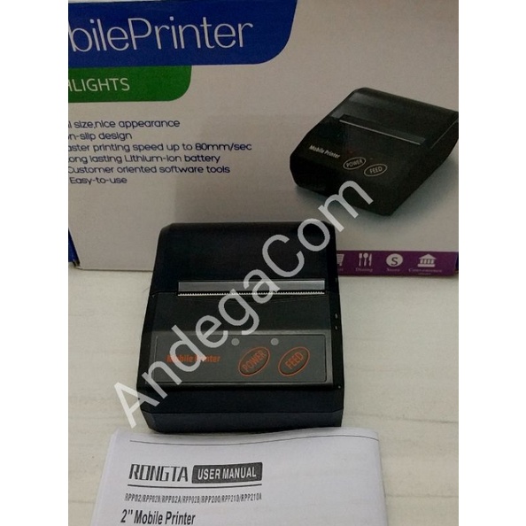 Jual PRINTER BLUETOOTH RONGTA RPP210A | Shopee Indonesia