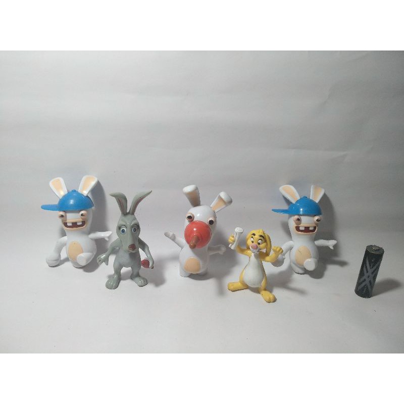 Jual Rabbids Invasion Chaki Kids KFC Toys Mainan Rabbit Kelinci Mix ...
