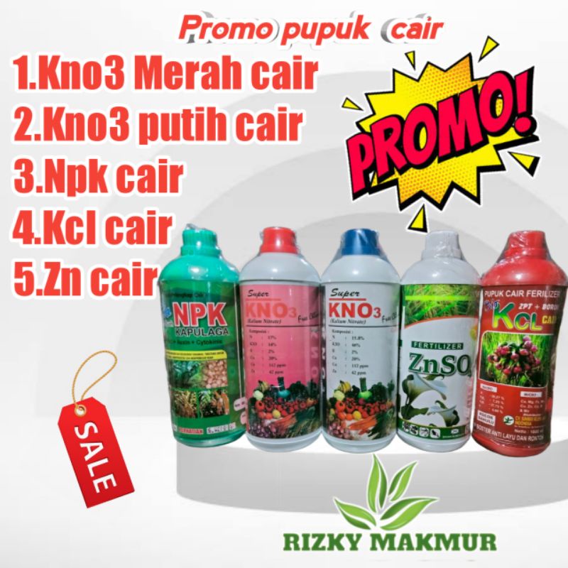 Jual paket pupuk cair 5 produk | Shopee Indonesia