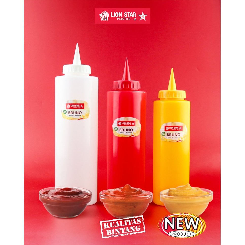 Jual LION STAR Bruno Sauce Keeper, Botol kecap / Tempat Bumbu KING ...