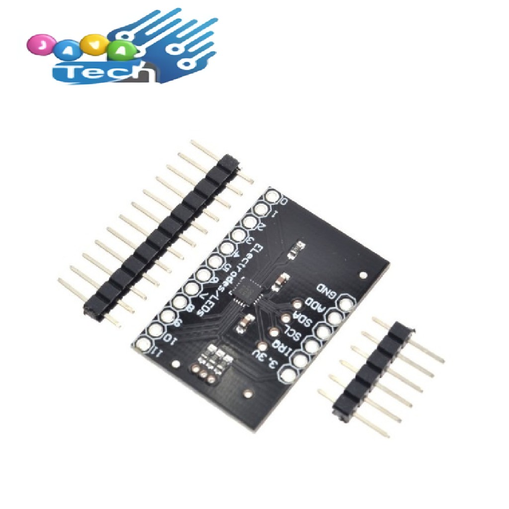 Jual Modul MPR121 V12 I2C Capacitive Touch Sensor Controller Board ...
