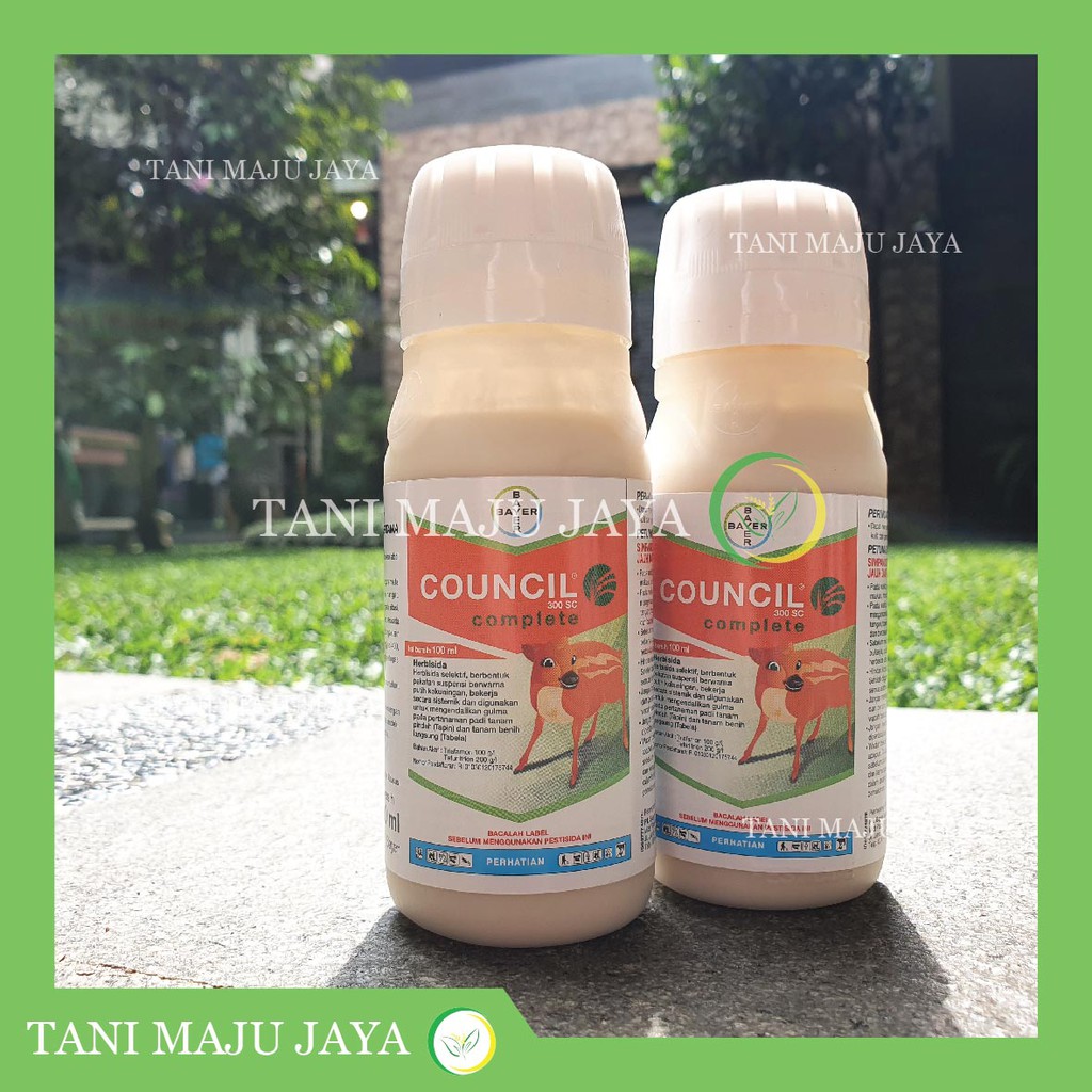 Jual Herbisida Council Complete 300SC 100 ml ORIGINAL100% ASLI Obat ...
