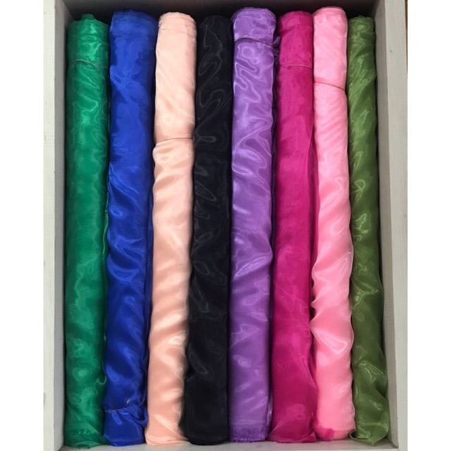 Jual Kain Kaca / organdi (1meter) | Shopee Indonesia