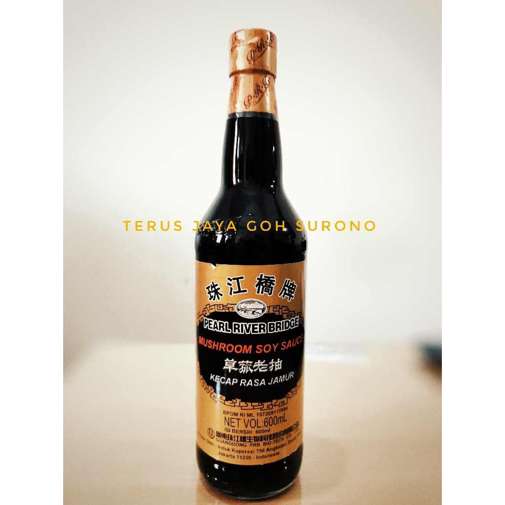 Jual Kecap Jamur Pearl River Bridge Mushroom Soy Sauce 600ml | Shopee ...