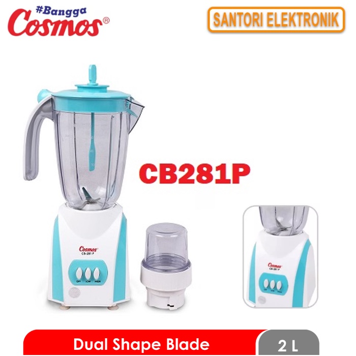 Jual BLENDER COSMOS 2 LITER CB-281P CB281P | Shopee Indonesia