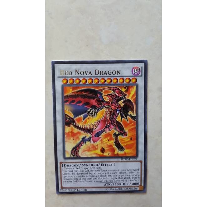 Jual kartu yugioh ori red nova dragon rare | Shopee Indonesia