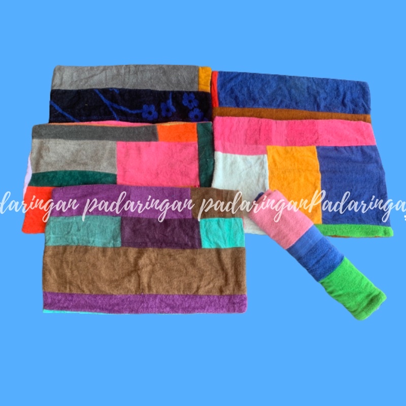 Jual keset handuk sambung dua lapis bolak balik /keset anti slip ...