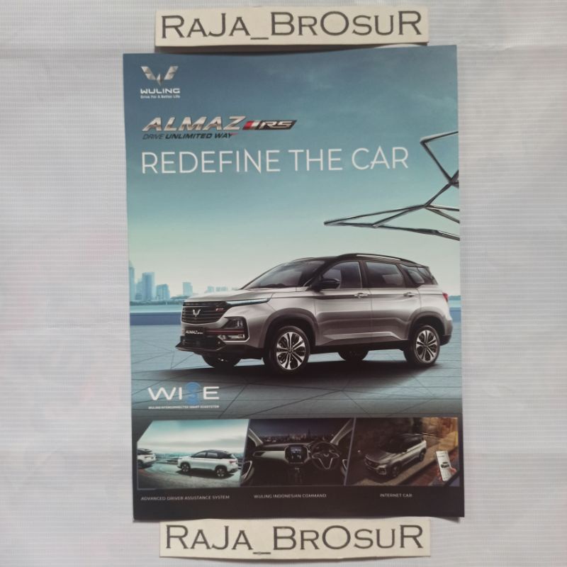 Jual Poster brosur Wuling Almaz RS | Shopee Indonesia