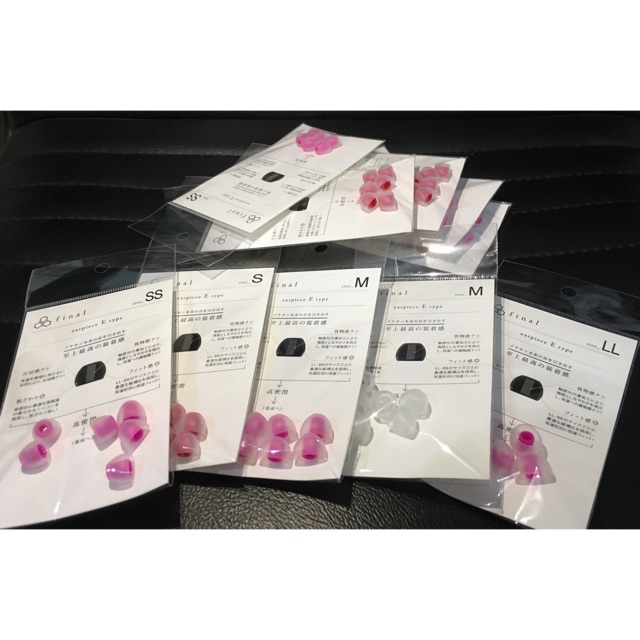 Jual Final Audio Eartips E Type size SS / S / M / L / LL Final Type E ...