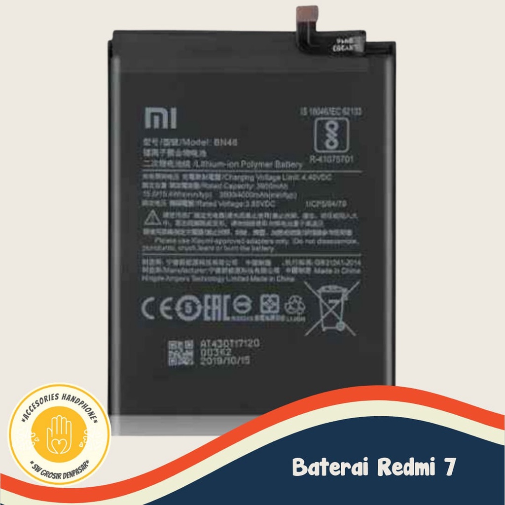 Jual (COD) Baterai battery batre batt original bergaransi untuk xiaomi ...