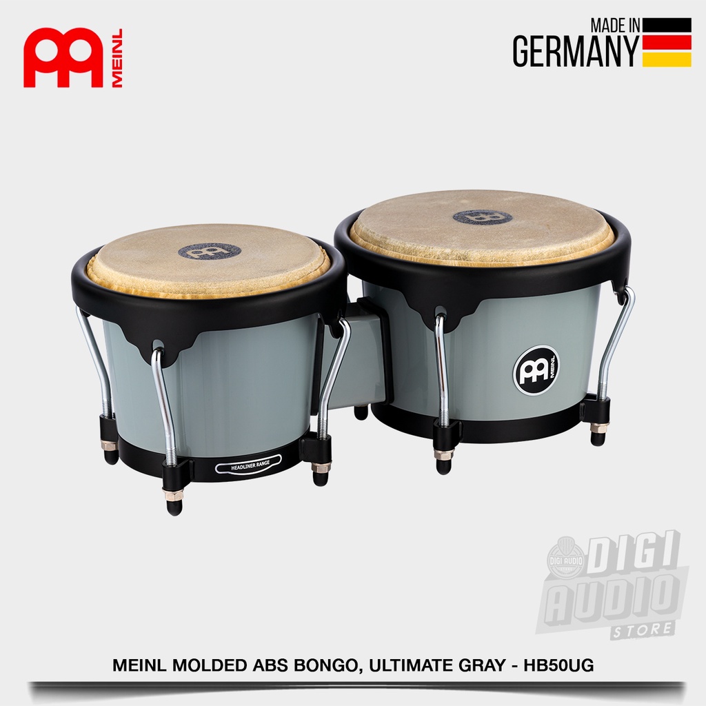 Jual Bongo Percussion MEINL HB50UG Journey Series Bongo Perkusi - Grey | Shopee Indonesia