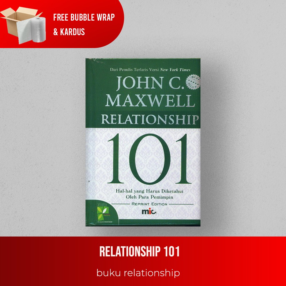 Jual Buku Relationship 101 Oleh Jhon C Maxwell | Shopee Indonesia