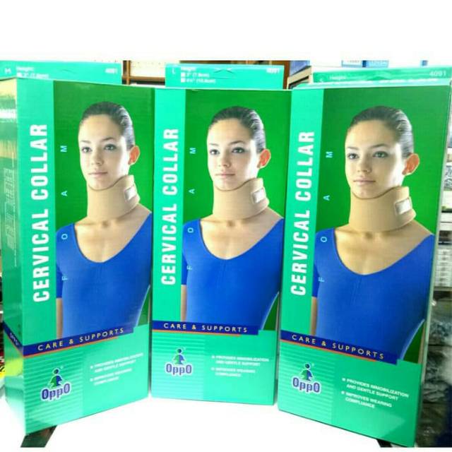 Jual Cervical Collar OPPO 4091 Neck Collar Soft Penyangga Leher ...