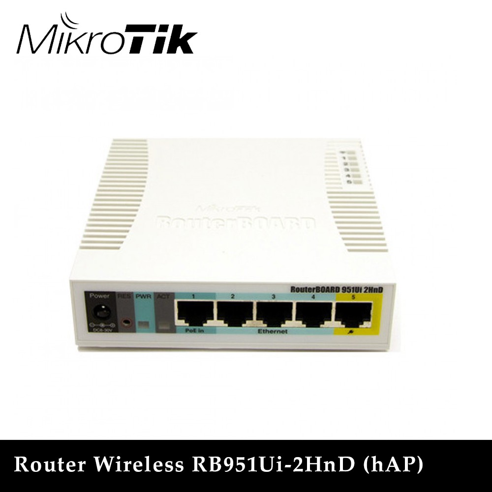 Jual Mikrotik Router Wireless RB951Ui-2HND Mikrotik RB951UI 2HND Router ...