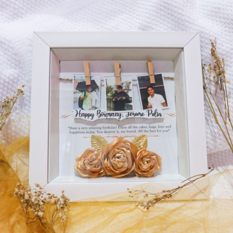 Jual POP UP FRAME / PIGORA 3D KADO WISUDA /ULTAH/ WEDDING POLAROID ...