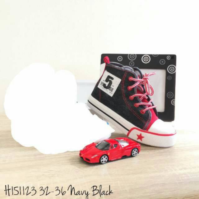 Jual Shoes Booth denim tali impor | Shopee Indonesia