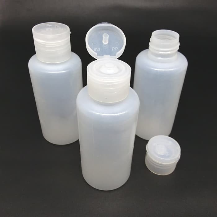 Jual Botol Tutup Flip Top Ukuran 100ml Bahan Plastik Berkualitas ...