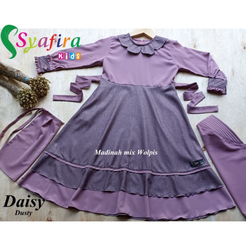 Jual DAISY SERIES (Gamis Anak Syafira Kids Cadar Tali) | Shopee Indonesia