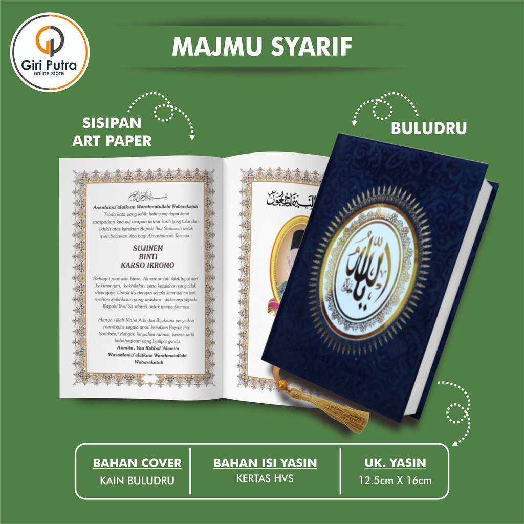 Jual Majmu Syarif Kamil / Hard Cover Majmu Syarif | Shopee Indonesia