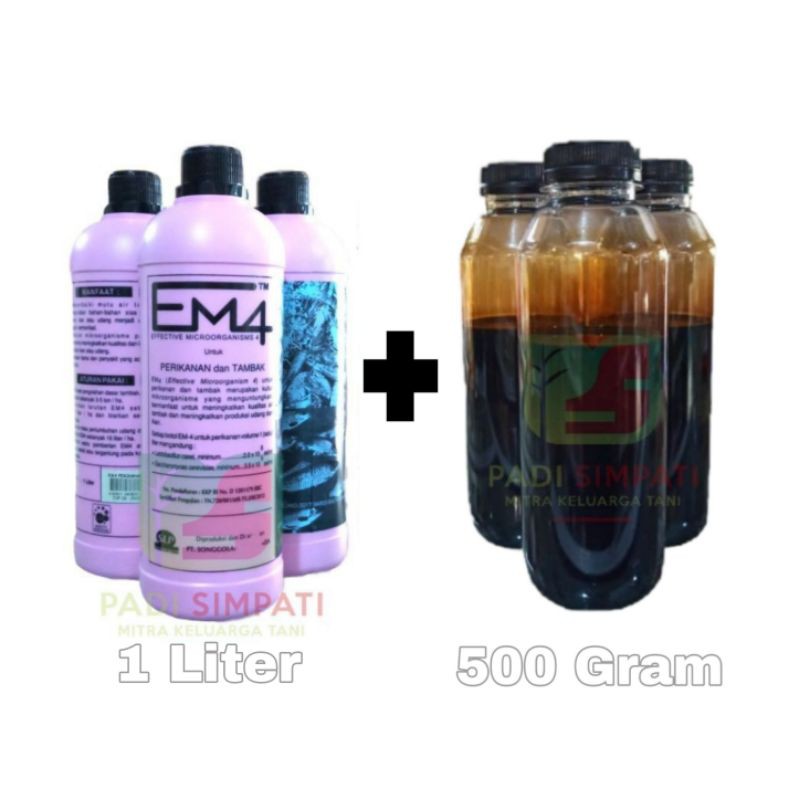 Jual EM4 Perikanan + Molase Untuk Ikan | Shopee Indonesia