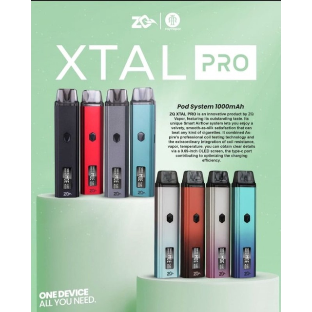 Jual Pod ZQ Xtal Pro 30W 1000mAh | Shopee Indonesia