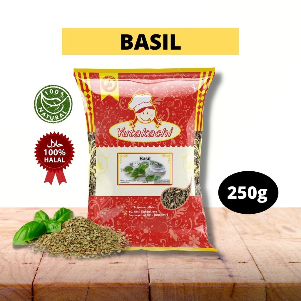 Jual Basil Kering 250 Gram Yutakachi | Shopee Indonesia