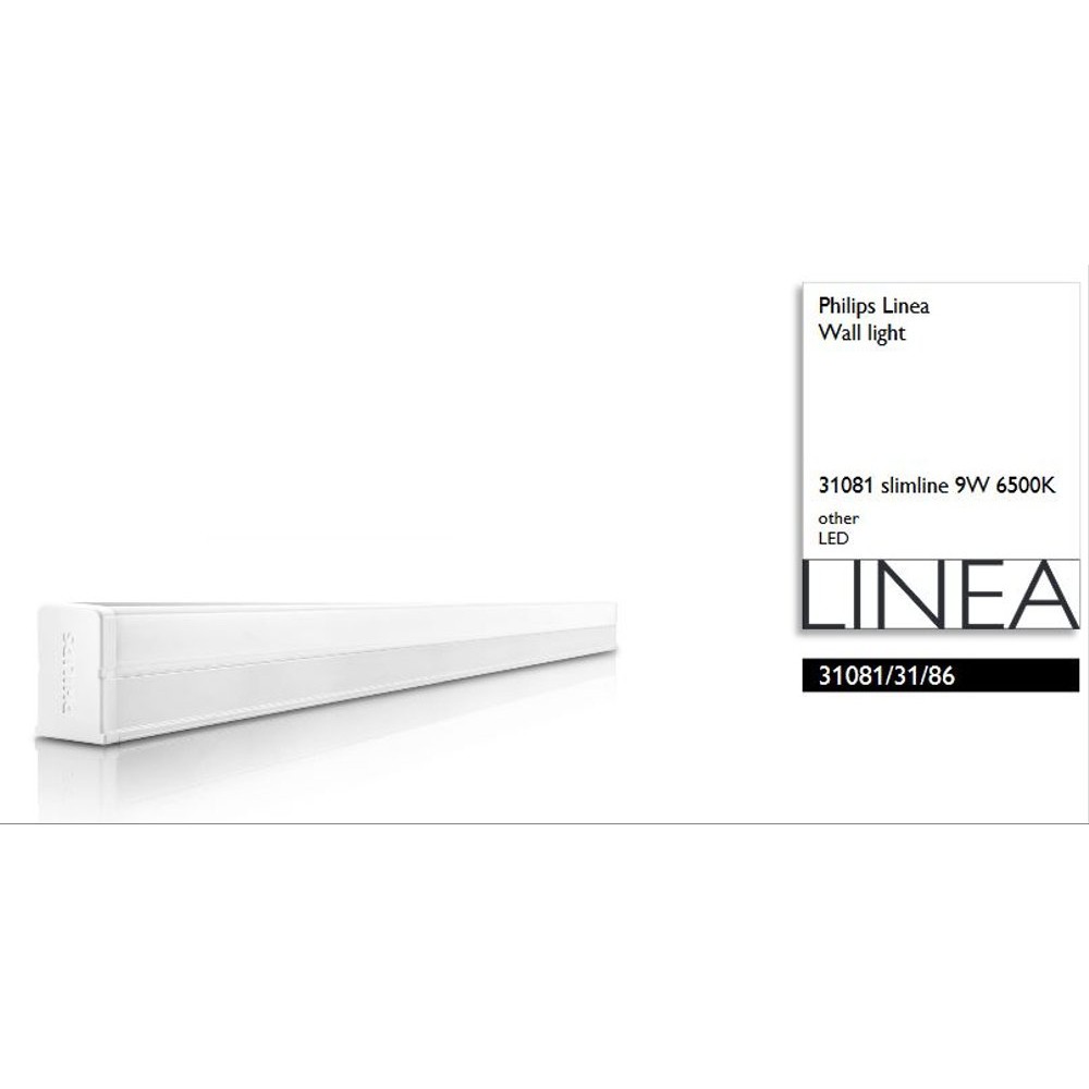 Jual PHILIPS SLIMLINE 31081 9W 6500K LAMPU DINDING / WALL LAMP LED (SM ...