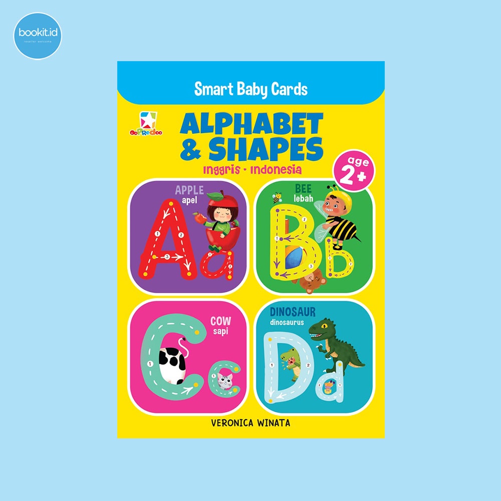 Jual Buku Opredo Smart Baby Cards Alphabet & Shapes | Shopee Indonesia