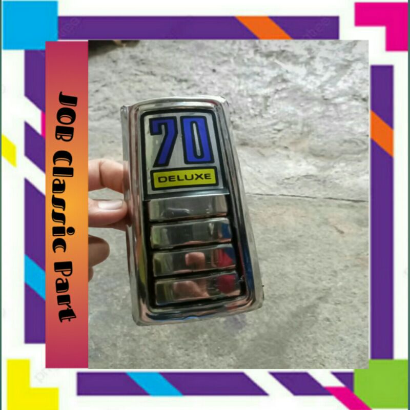 Jual Emblem dasi dada honda c70 Logo panel honda C70 | Shopee Indonesia