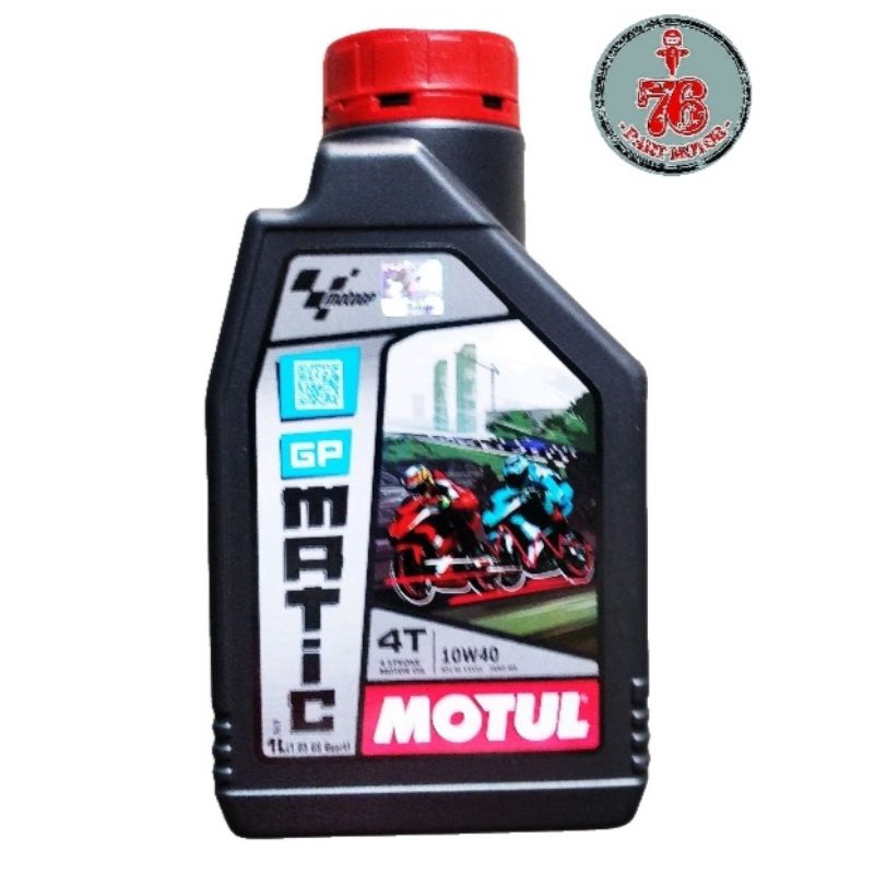 Jual OLI MOTUL MATIC MOTO GP 1 LT SAE 10W-40 100% ORIGINAL | Shopee Indonesia