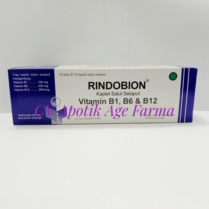 Jual Rindobion Caplet isi 100 (Yarindo) | Shopee Indonesia