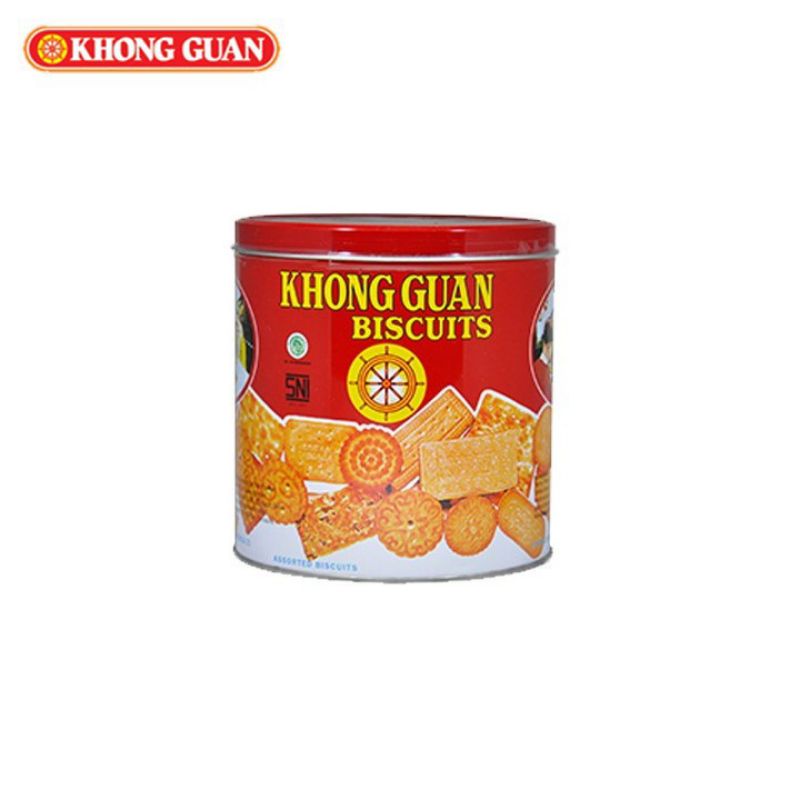 Jual Khong Guan Assorted Biscuit Kaleng 650gr / Biskuit | Shopee Indonesia