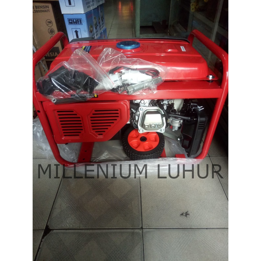 Jual Genset/ Portable gasoline Generator Tiger TG 4880 E 2500 watt ...