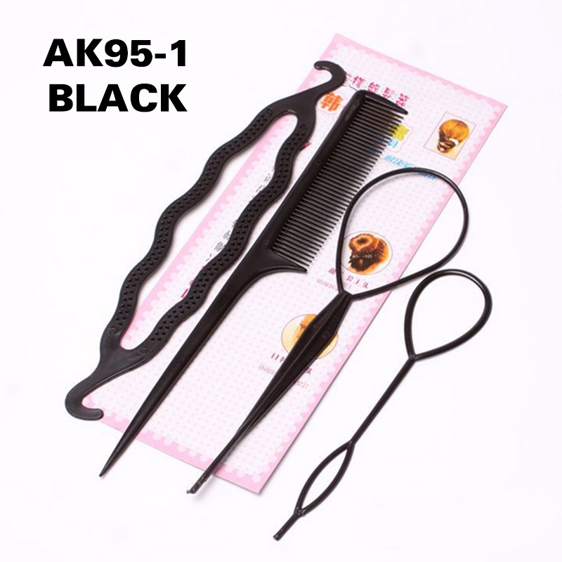 Jual SISIR RAMBUT AKSESORIS PENJEPIT SANGGUL KONDE SET ALAT SALON ...