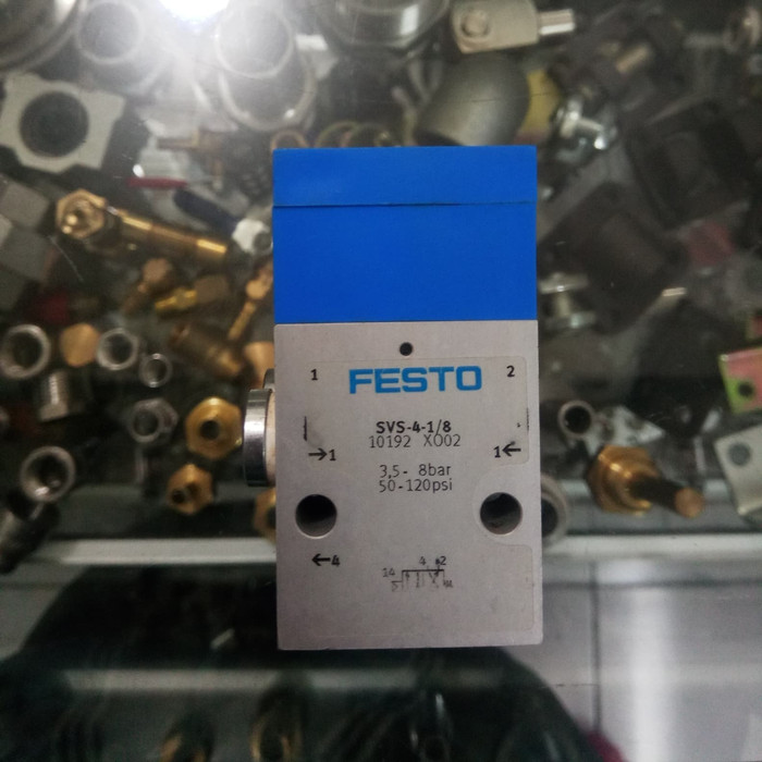 Jual Mecanical valve FESTO type sns - 4 - 1/8 (conector panel ...