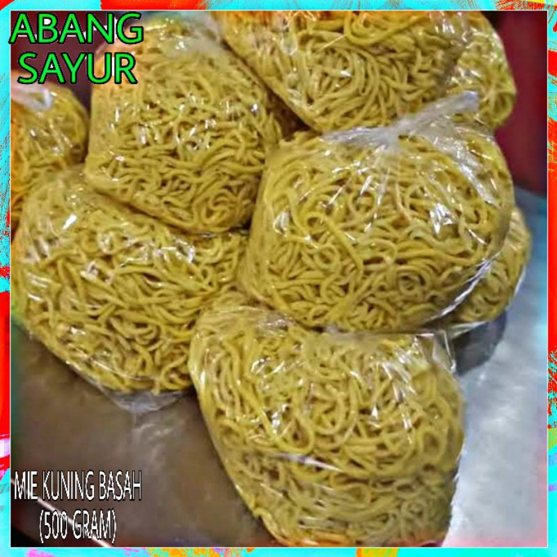 Jual Mie Kuning Basah 500gr | Shopee Indonesia
