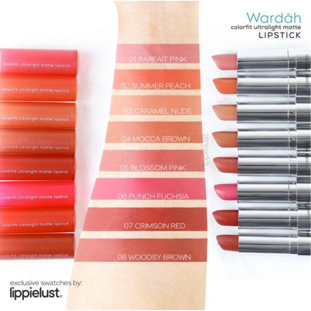 Jual Wardah Colorfit Ultralight Matte Lipstick | Shopee Indonesia