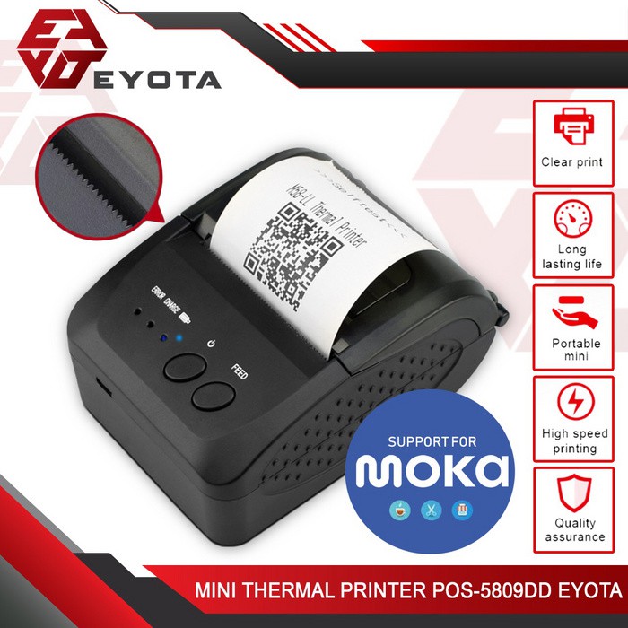 Jual Printer Thermal Bluetooth EYOTA 5809 | Shopee Indonesia