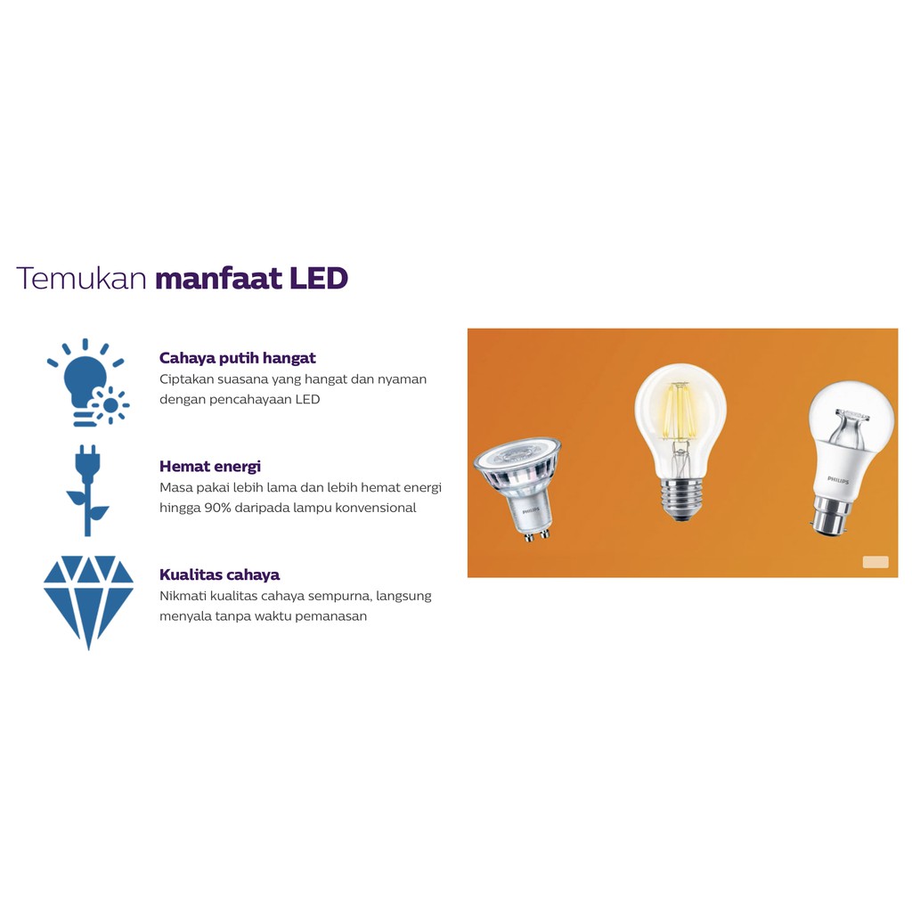 Jual Lampu Philips LED TForce 45 Watt E27 E40 Putih - TrueForce Core 45 ...