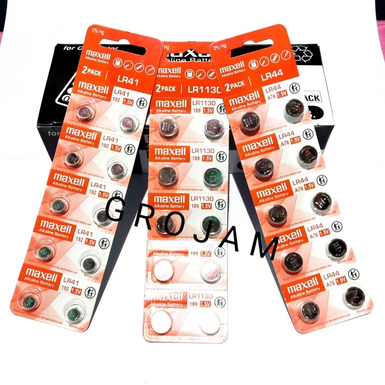 Jual Baterai Maxel LR1130 390 SR1130 AG10 1130 Original | Shopee Indonesia