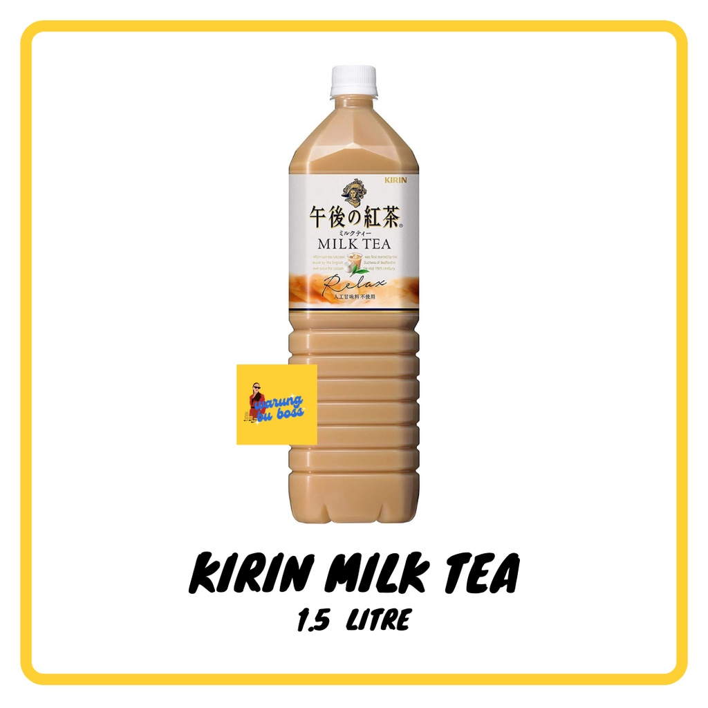 Jual Kirin Milk Tea Kirin Afternoon Milk Tea Teh Susu Jepang Japan Milk Tea Literan 1.5 L ...