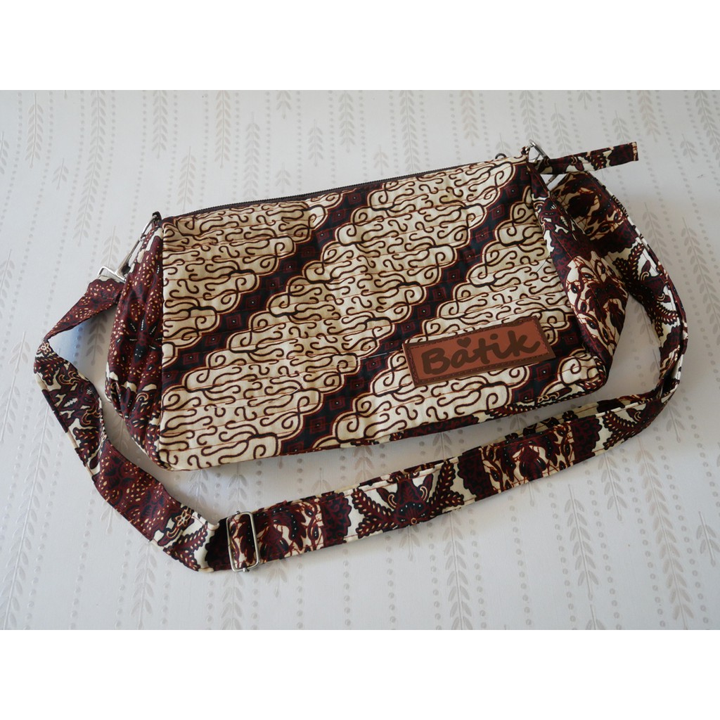 Jual Tas Batik Slempang Dompet | Shopee Indonesia