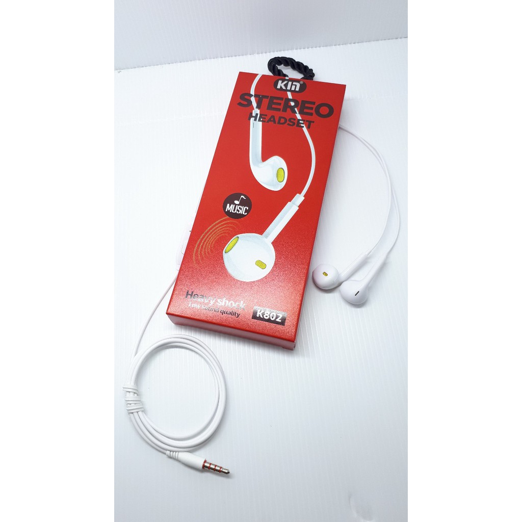 Jual KIN 802 EARPHONE | Shopee Indonesia