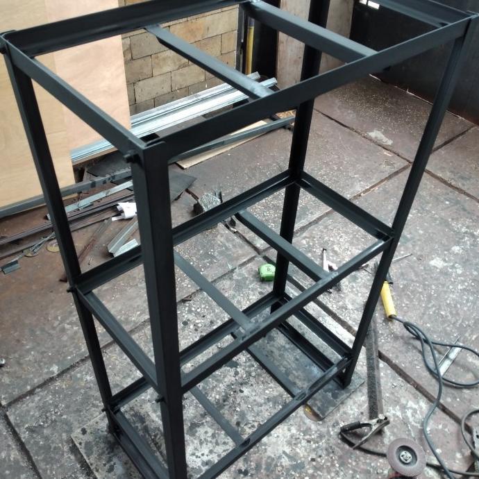 Jual rak custom besi siku bongkar pasang | Shopee Indonesia