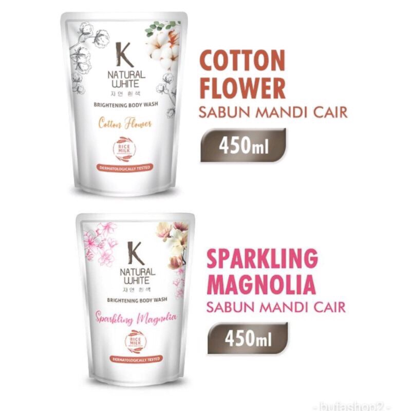 Jual k natural sabun mandi cair Korea 450ml | Shopee Indonesia