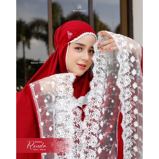 Jual MUKENA RENDA NEW BY HIJAB ARRAFI PERANGKAT SHOLAT WANITA RUKOH ...