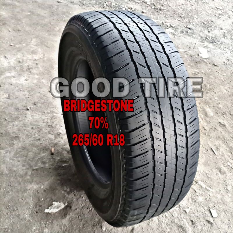 Jual BRIDGESTONE DUELER HT 265/60 R18 RING 18 COPOTAN SEKEN SECOND BEKAS BAN MOBIL FORTUNER ...